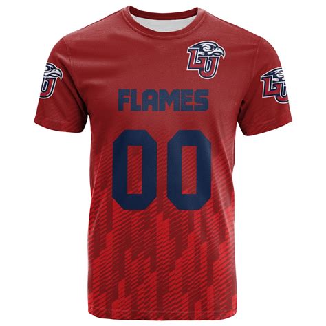 Buy Liberty Flames T Shirt Logo Sport Ombre Ncaa Meteew
