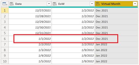 solved prevent end of week data from splitting between to