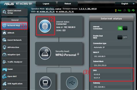 Wireless Router How To Manually Assign WAN DNS S ASUS ZenTalk