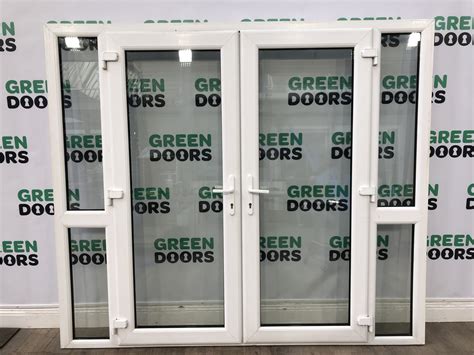 Upvc White French Doors Green Doors