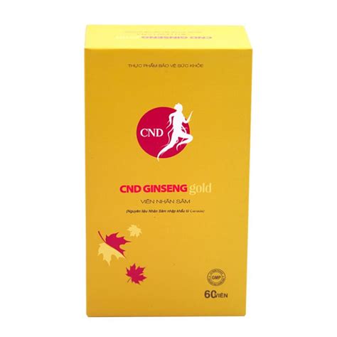 Viên Nhân Sâm Cnd Ginseng Gold Sâm Bắc Mỹ Vn