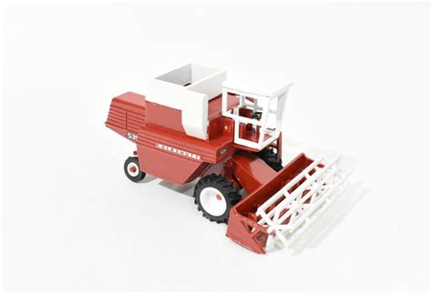 164 Scratch Built Cockshutt 535 Combine With Corn And Grain Head