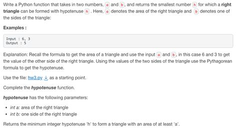 Solved Write A Python Function That Takes In Two Numbers Chegg