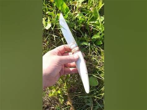 нож из стали элмакс - YouTube