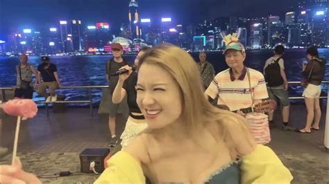 香港三公主婷婷 九儿 尖沙咀文化中心💃2023 09 24 Youtube