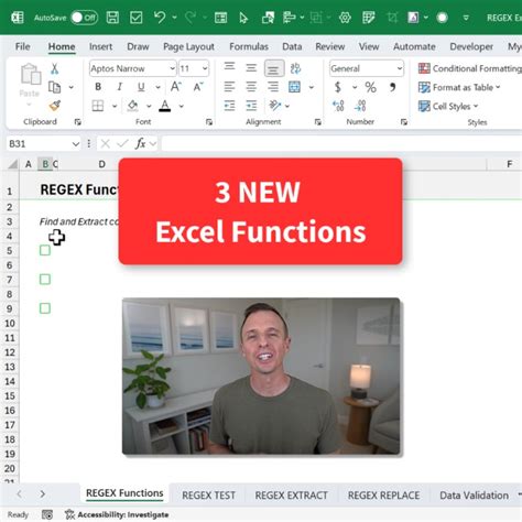 Video Jon Acampora On Linkedin Excel Update 3 New Functions For