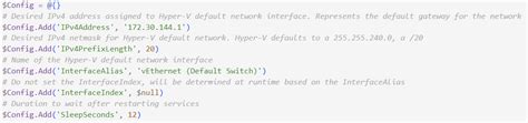 Windows Hyper V Default Network Ip Address Keeps Changing