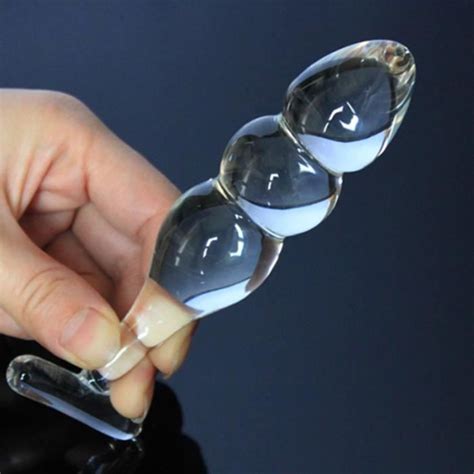 Perles Anales En Verre De Cristal Pour Hommes Et Femmes Jouets Sexuels
