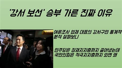 최병묵의 팩트 강서 보선 승부 가른 진짜 이유 Youtube
