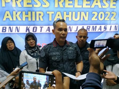 Sepanjang 2022 Sederet Kasus Narkoba Dibongkar BNNK Banjarmasin Ini
