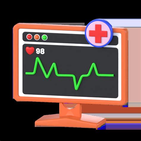 7 Electrocardiograma 3d Assets Free Download Png Glb  Mp4