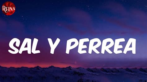 Letra Lyrics Sal Y Perrea Sech Youtube