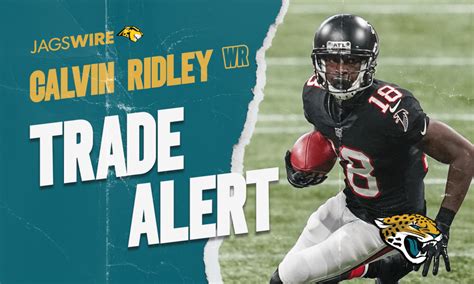 Report Jaguars Trade With Falcons For Wr Calvin Ridley