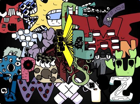 Alphabet Lore Letters But Its A Scarier Cursed By Thebobby65 On Deviantart