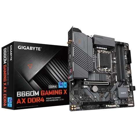 B660M GAMING X AX DDR4 Rev 1 X Key Features Motherboard GIGABYTE