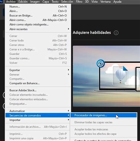 Cambiar el tamaño de varias imágenes Visualbit Studio