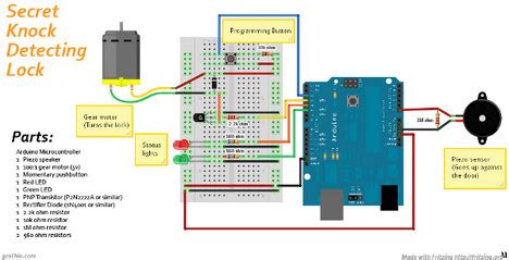 Secret Knock Detecting Door Lock Ubergizmo