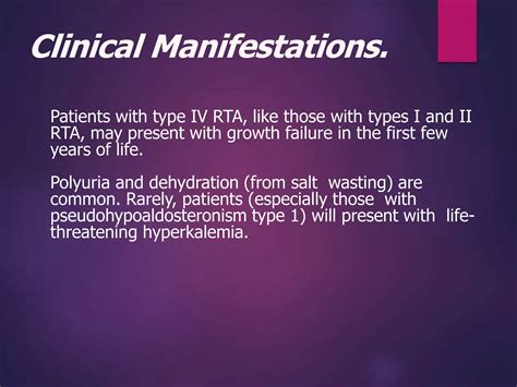 Renal Tubular Acidosis Ppt