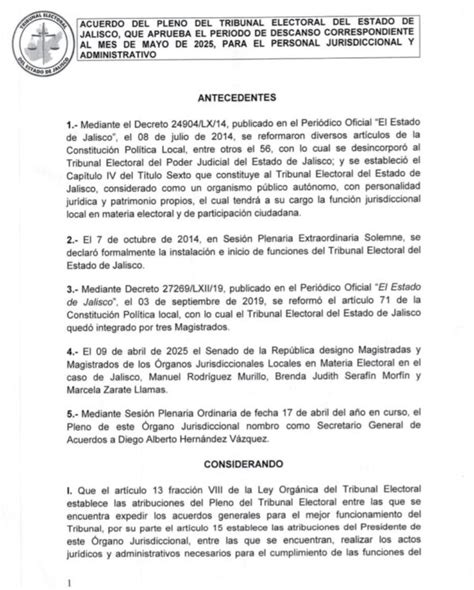Tribunal Electoral Del Estado De Jalisco Teej