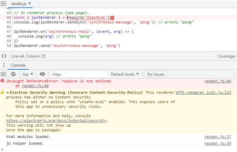 Javascript Uncaught ReferenceError Require Is Not Defined In