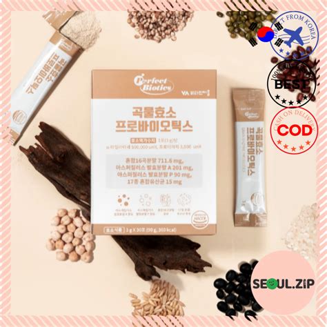 Vitamin Village Korean Perfect Biotics Grain Enzyme Probiotics