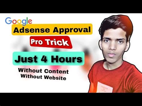 Google Adsense Active Dashboard Method 2024 Adsense Approval Trick YouTube