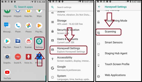 Set Aim Identifier For Honeywell Mobile Device Instructions