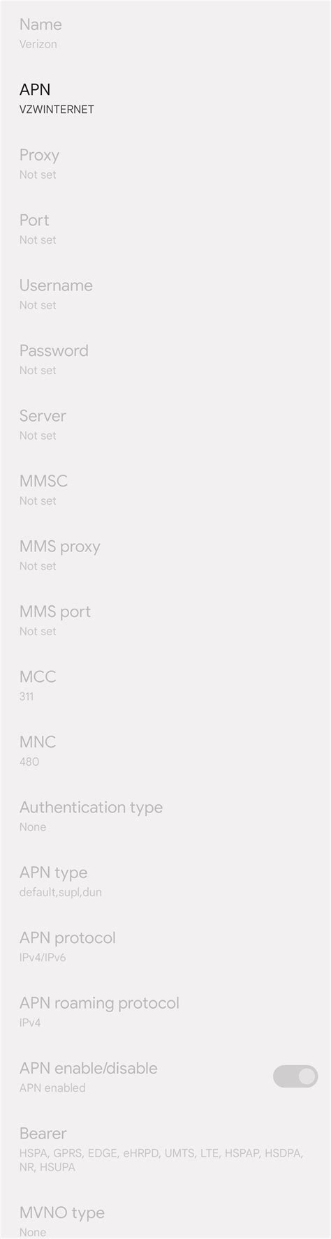 Invalid Destination Address R GooglePixel