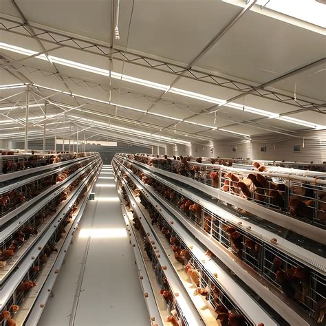 Poultry Farming Equipment Ha Type Broiler Farm Equipment Automatic
