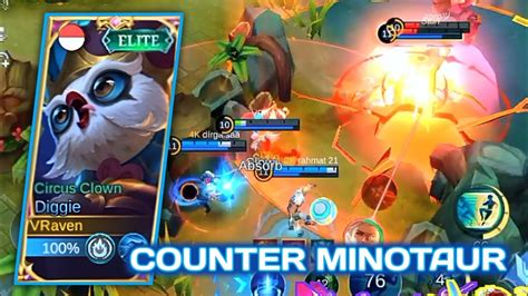 Musuh Full CC Diggie MLBB Gameplay YouTube