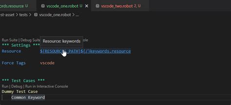 Variable Defined In Robotvariables Setting Has Lower Priority Than The
