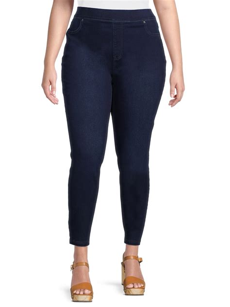 Terra And Sky Womens Plus Size Jegging Jeans 28 Inseam