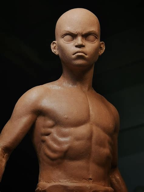 Avatar Aang 1 6 Scale Statue Im Currently Working On Hand Sculpted In