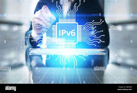 Ipv6 Network Protocol Standard Internet Communication Concept On
