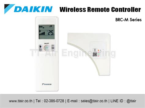 daikin wireless remote controller brc m series tt air engineering