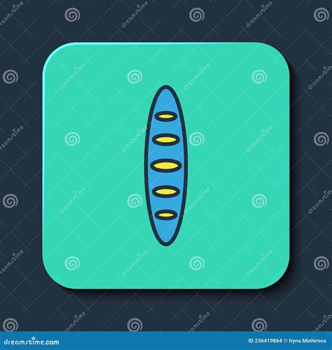 Icono De Pan De Baguette De Francia De Contorno Relleno Aislado En
