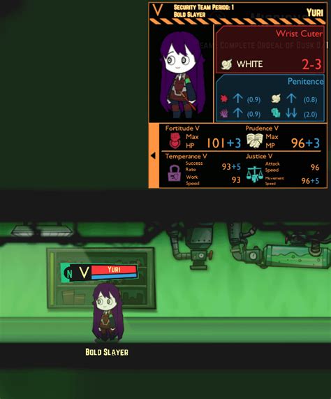Fun I Made Yuri In Lobotomy Corporation Mostly For The Lulz But Then