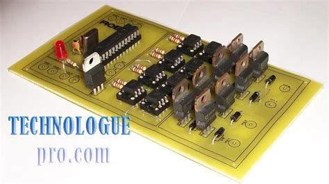 Variateur De Vitesse Pour Deux Moteurs Courant Continu Bas Sur Le Principe De La Modulation