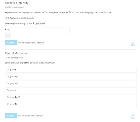 solved h two slit interference pattern w bookmark this page