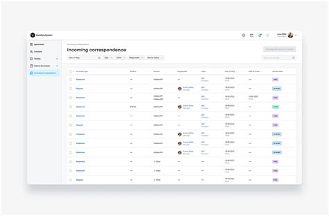 Development Of A Document Flow System For The Energetic Company
