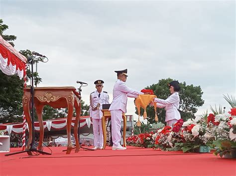 HUT RI Ke Pj Bupati Morotai Bertindak Sebagai Inspektur Upacara Zona Malut