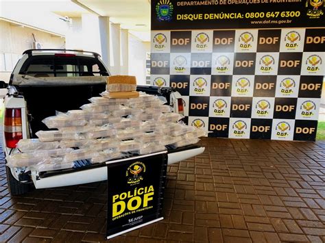Carga De Cocaína Avaliada Em Quase R 3 Milhões é Apreendida Pelo Dof