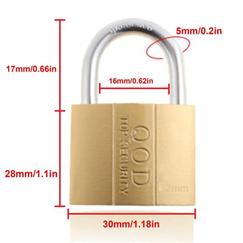 Padlock With Key Small Box Pad Locks With 3 Keys Rustproof Gym Locker Lock Luggage Lock