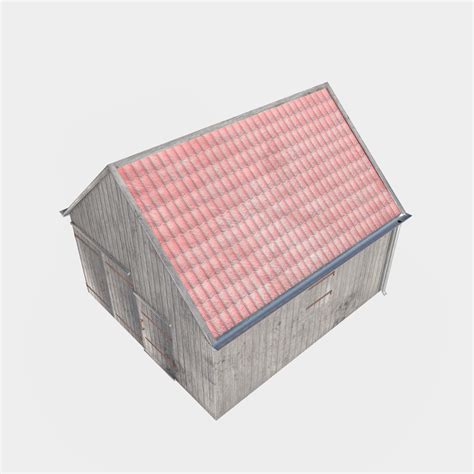 Wooden Shed 3d Model By Katherina