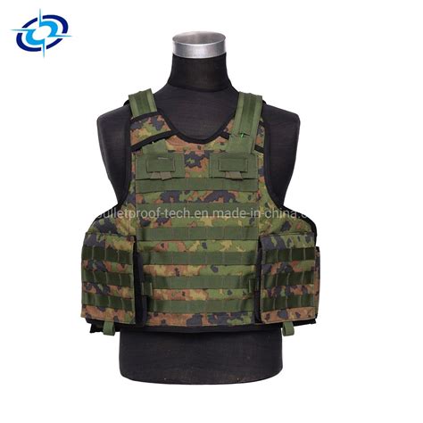 Nij Standard Military Camouflage Tactical Molle System Bulletproof Vest