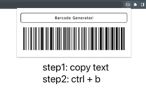 Barcode Generator Para Google Chrome Extensi N Descargar