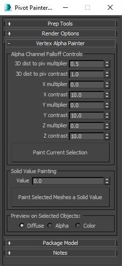 Pivot Painter Tool 20 Maxscript Reference Unreal Engine 427
