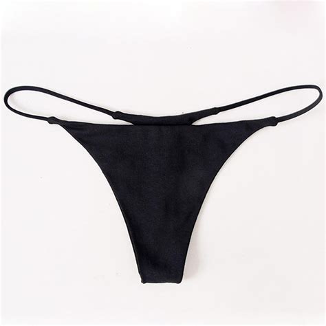 Augustus Sexy Panties Plus Size G Strings Thongs Women Low Rise S Xl