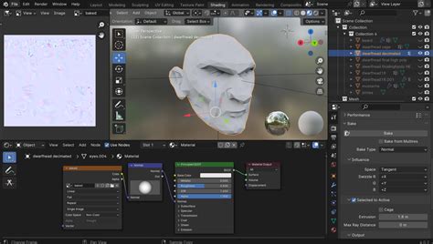 Baking Normals From High Poly To Low Poly Mesh Seems To Remove All Smoothing Blender Stack
