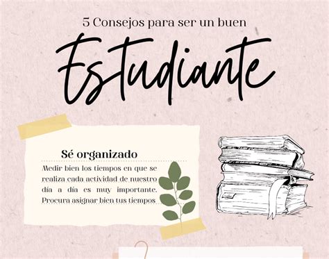 5 Consejos Para Ser Buen Estudiante